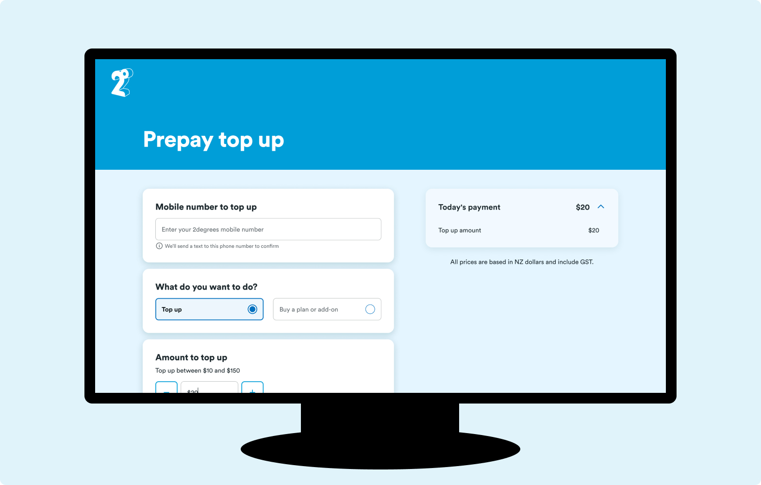 How to Top Up Your Prepay Plan | 2degrees