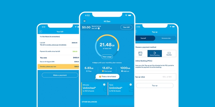 Data Clock App for Prepay & Pay Monthly | 2degrees